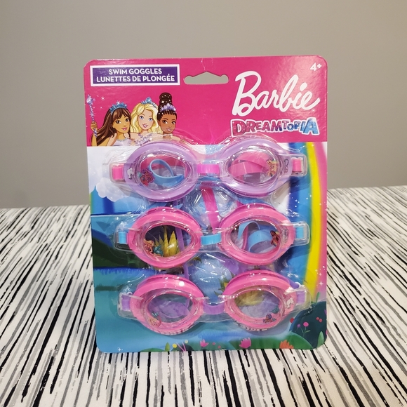 Barbie | Toys | Barbie Dreamtopia Pink Swim Goggles Set | Poshmark